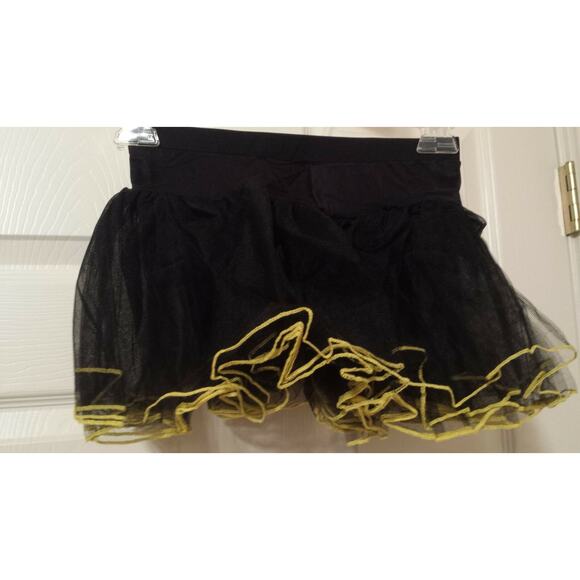 Costumes | Nip Marcea Black Yellow Tulle Tutu Skirt Bee Dance Costume ...